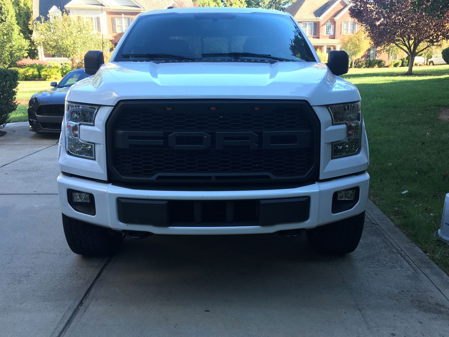 Before/After Spyder LED headlights on our 16 XLT - Ford F150 Forum ...