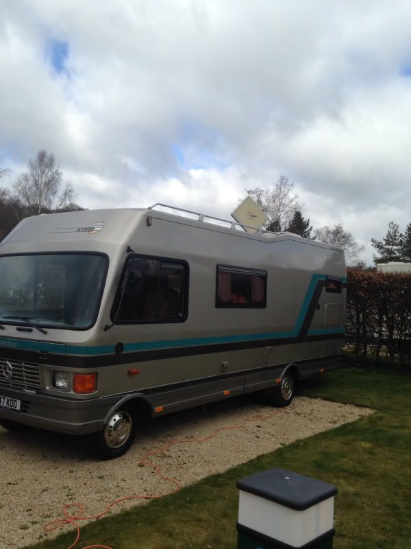 Transmar Mobisat Aerial & Comag SL30/12 | MotorhomeFun