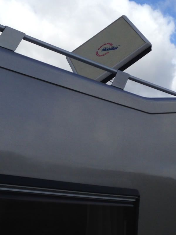 Transmar Mobisat Aerial & Comag SL30/12 | MotorhomeFun