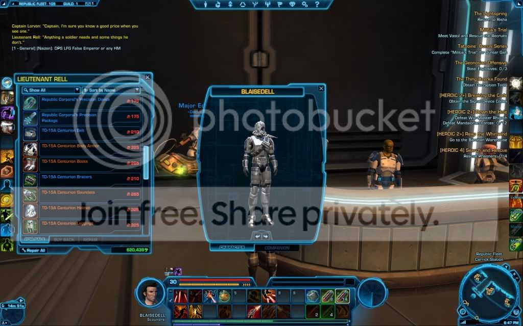 Orange armor recommendation - Combat Styles - SWTOR | Forums