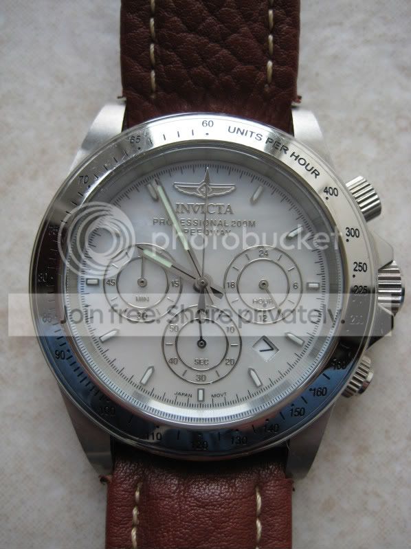 For Sale Invicta Speedway MOP Chrono | WatchUSeek Watch Forums