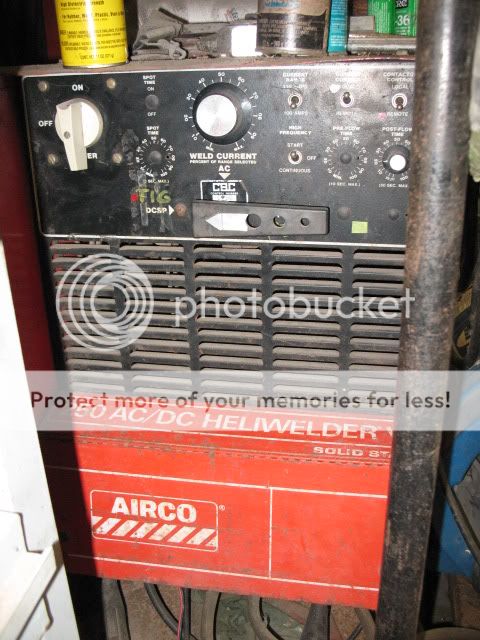 Airco heliwelder V just quit welding